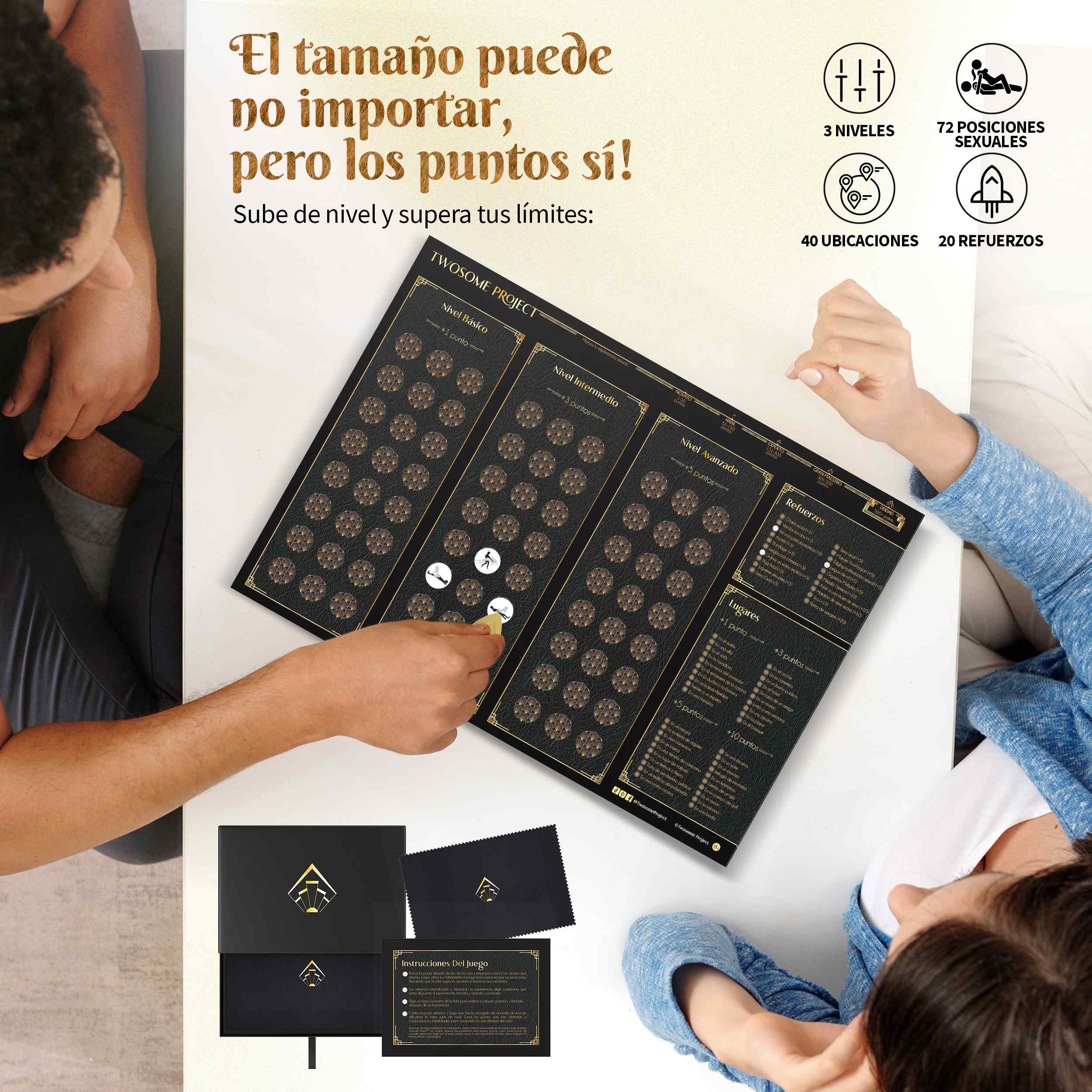 Scratch-off Poster Game for Couples | Twosome Project